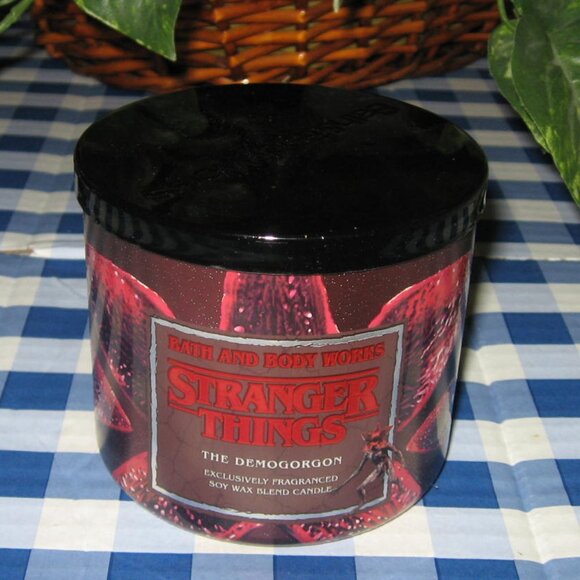 Bath & Body Works | Accents | Bbw Stranger Things The Demogorgon 3 Wick ...